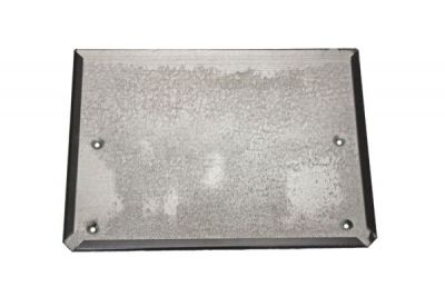 Support de PLAQUE GALVANISEE